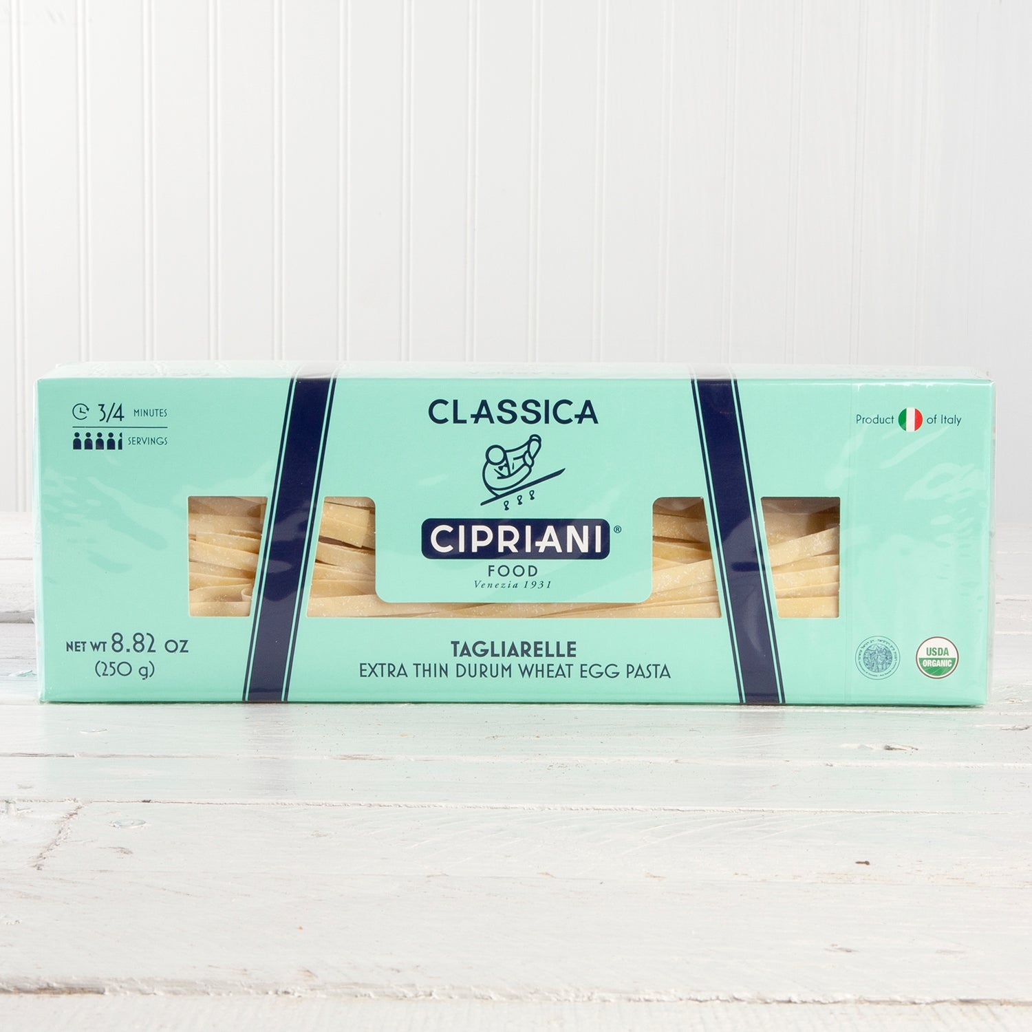 Cipriani Organic Egg Pasta | Tagliarelle | Ditalia Italian Foods