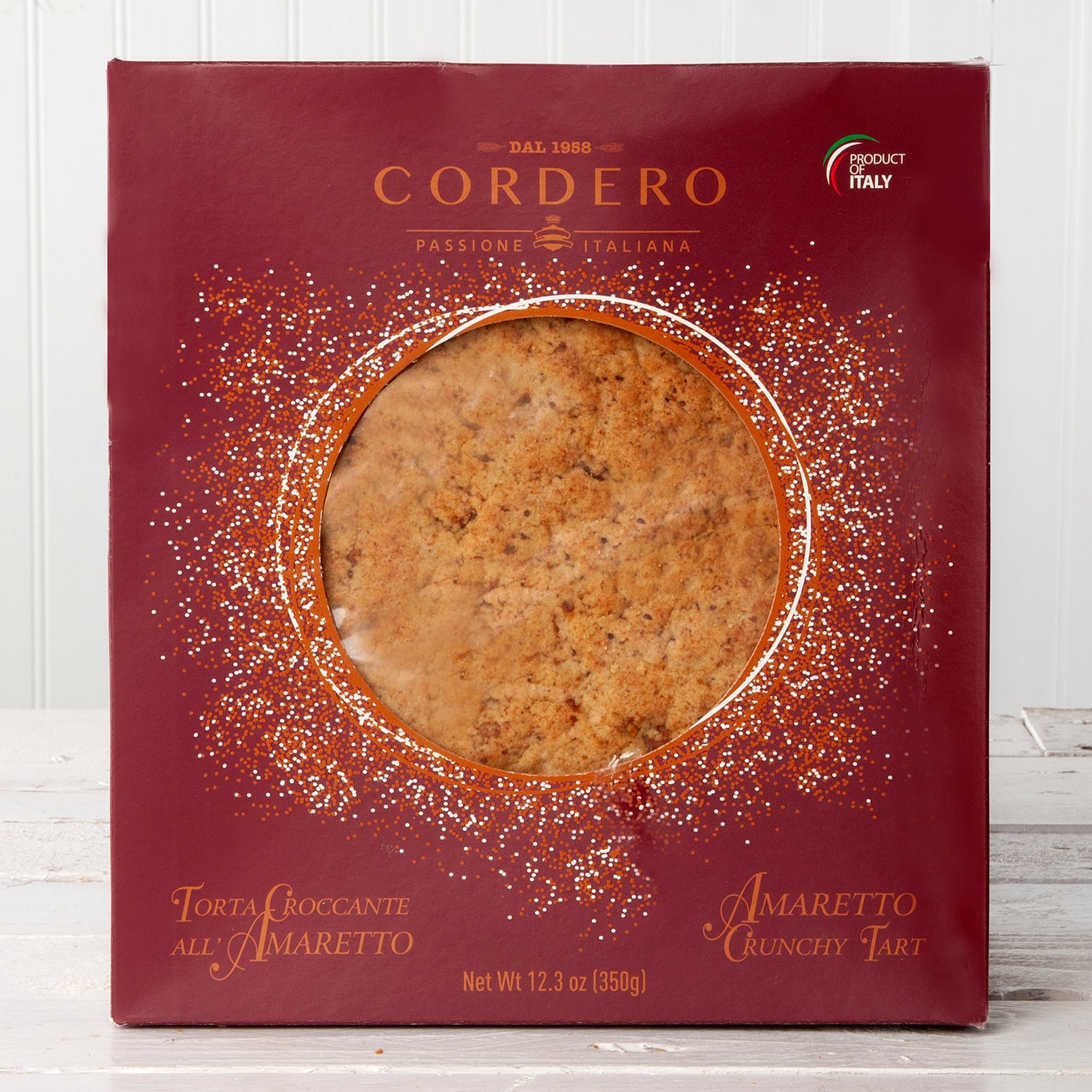Cordero Crunchy Amaretto Tart| Ditalia Italian Imports – Ditalia ...