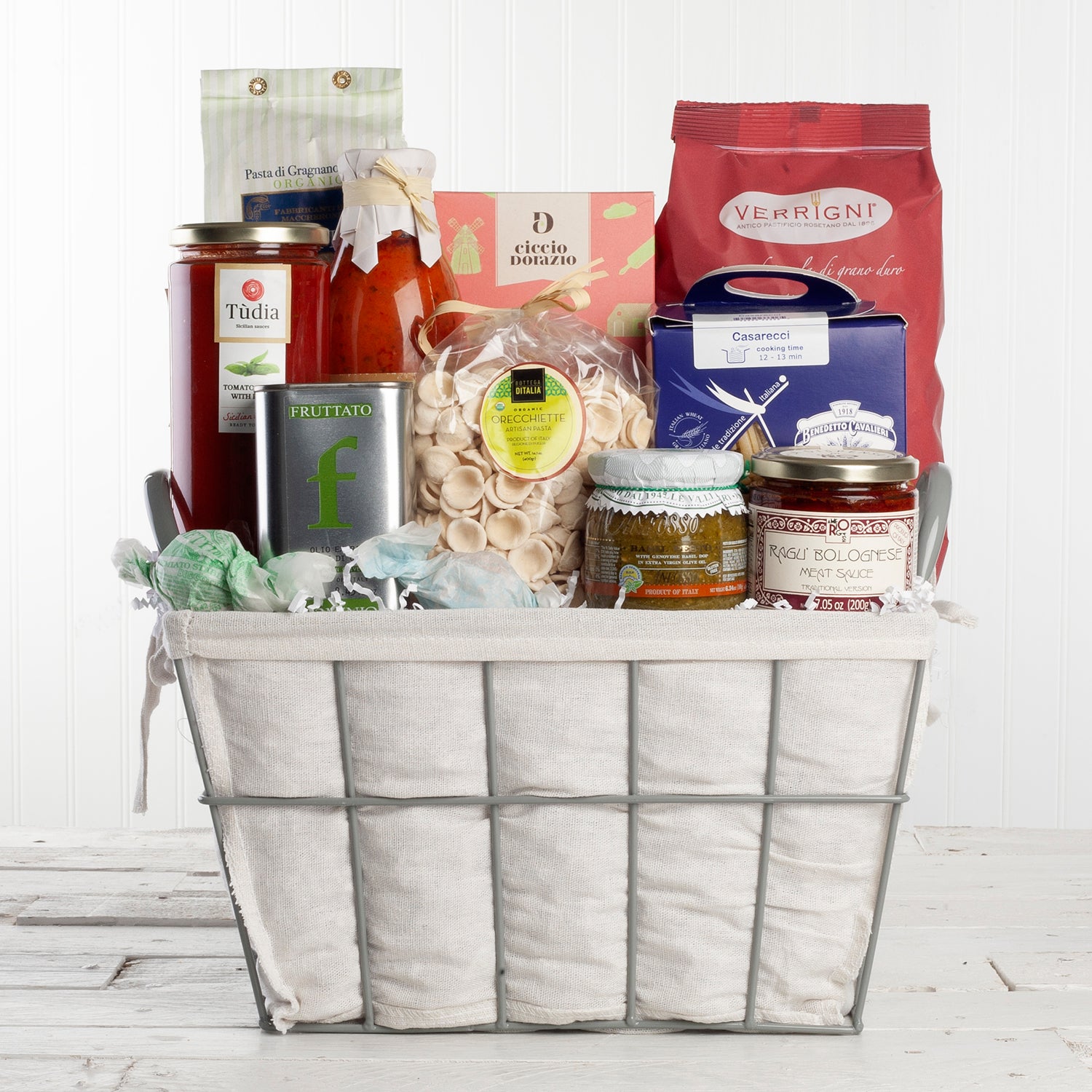 Pasta a'Casa Dinner Gift Basket | Ditalia Fine Italian Imports