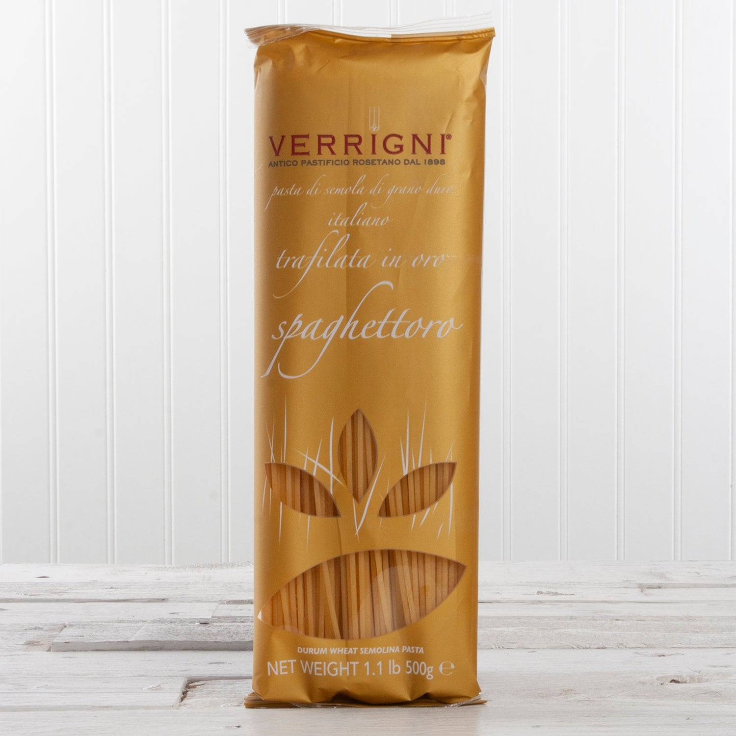 Verrigni Spaghettoro Gold Die Pasta from Italy | Ditalia Fine Italian ...