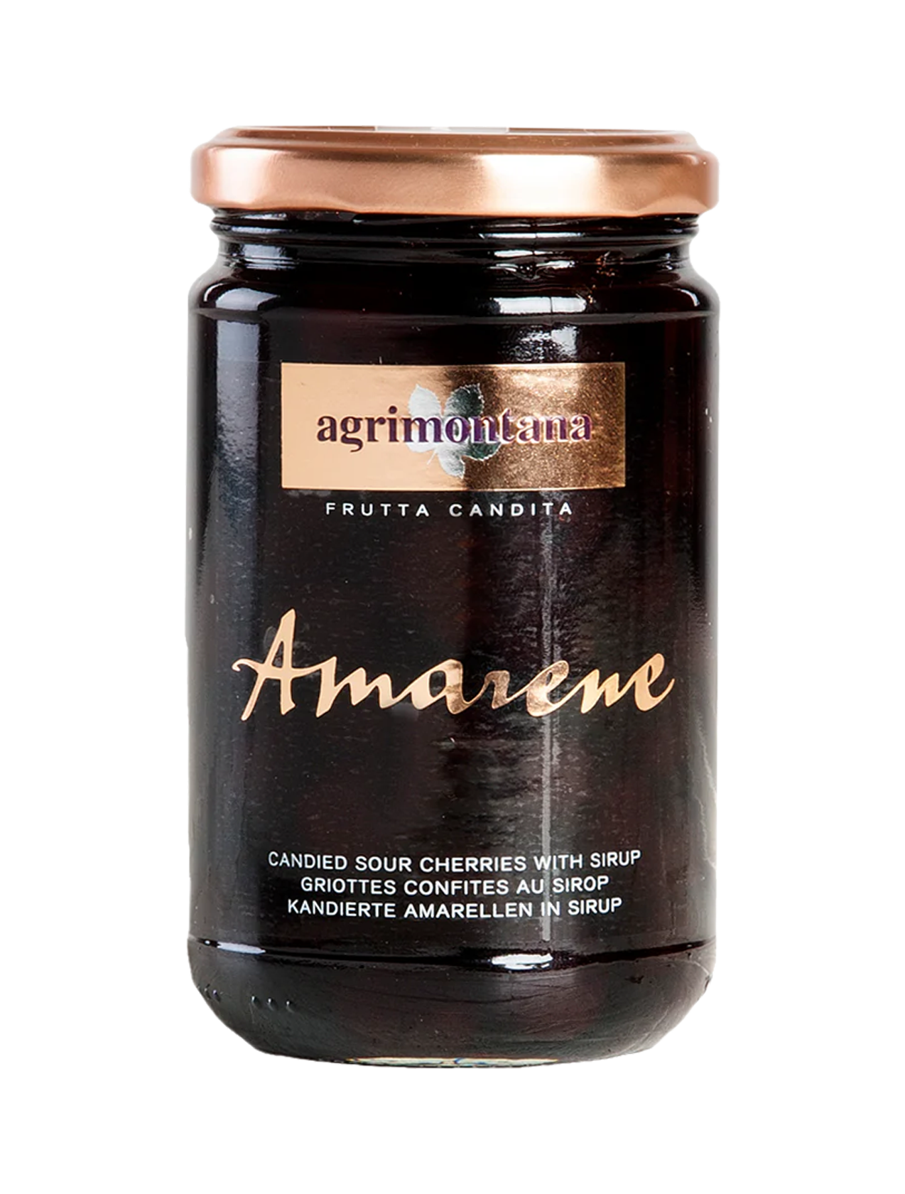 Italian Wild Black Amarena Sour Cherries by Agrimontana | Ditalia ...