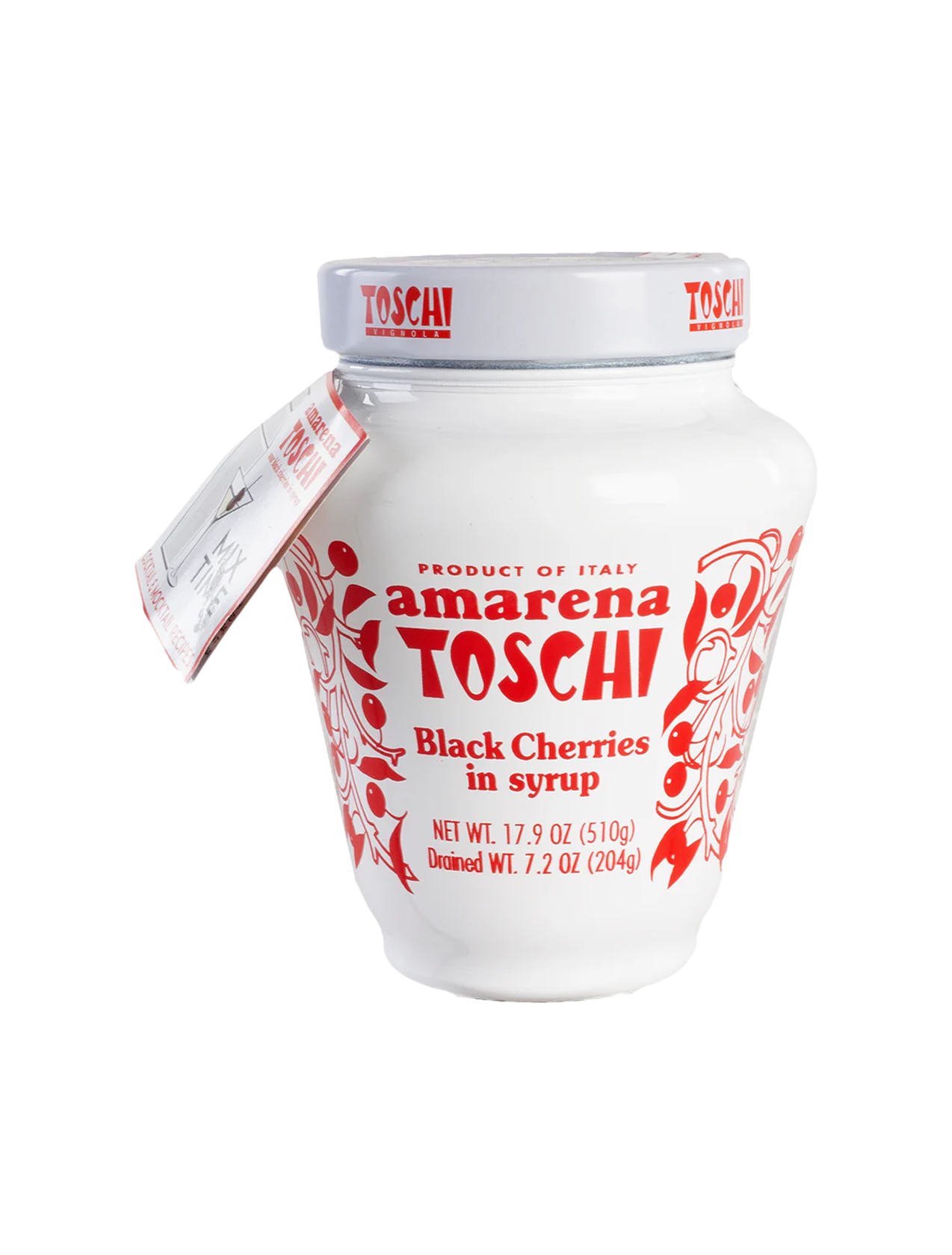 Toschi Amarena Black Cherries in Syrup | Available to buy from DITALIA ...