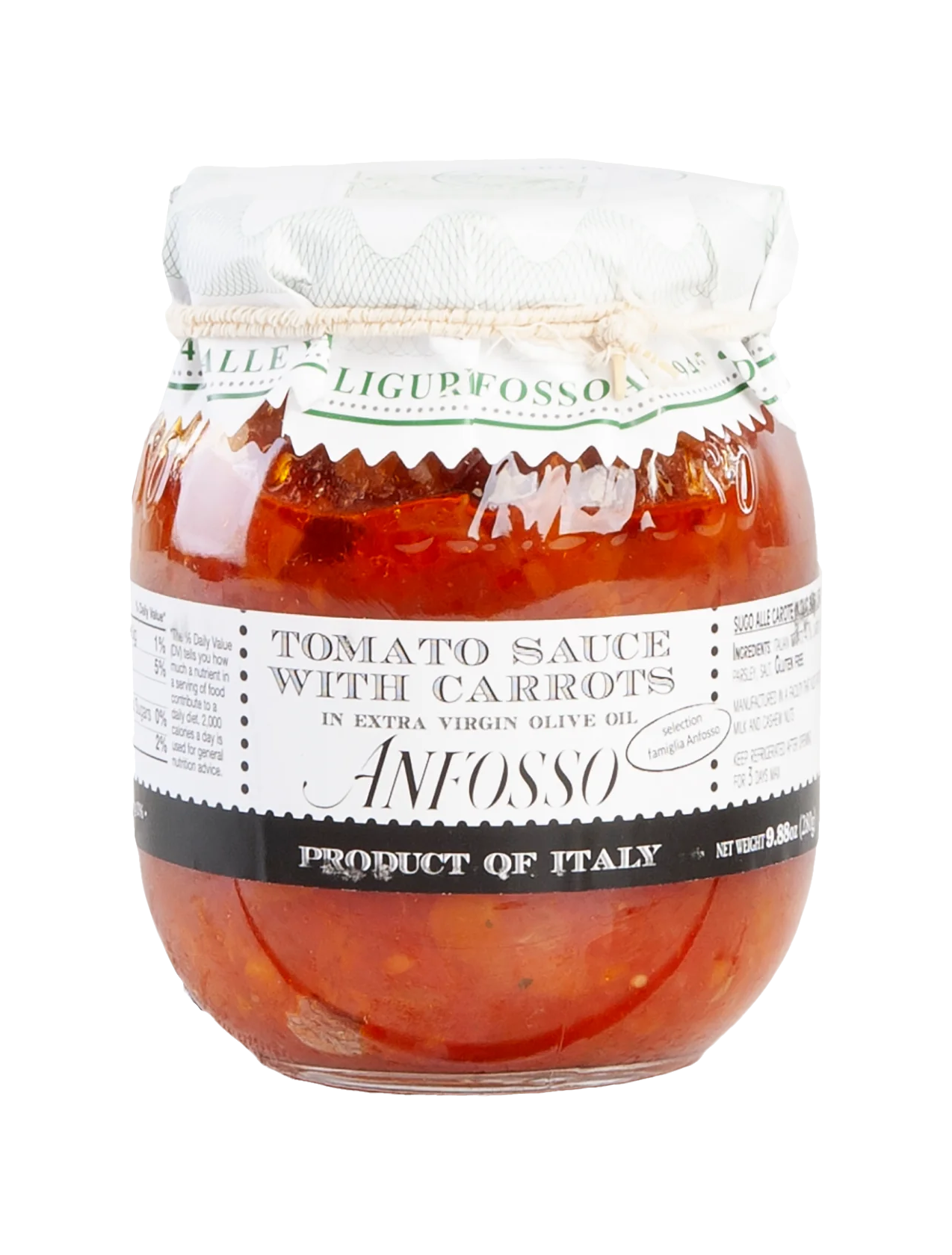 Anfosso Carrot and Onion Tomato Sauce | Ditalia Fine Italian Imports ...