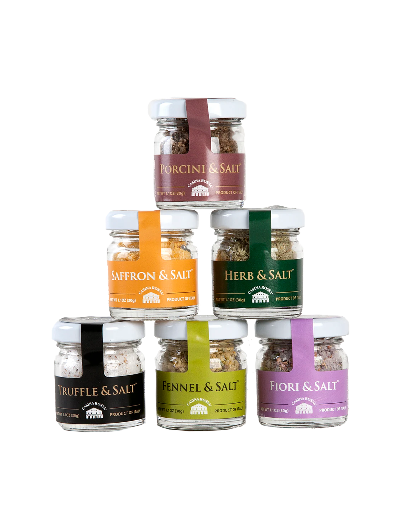 Casina Rossa Salt Sampler (Set of 6) | Ditalia Fine Italian Imports ...