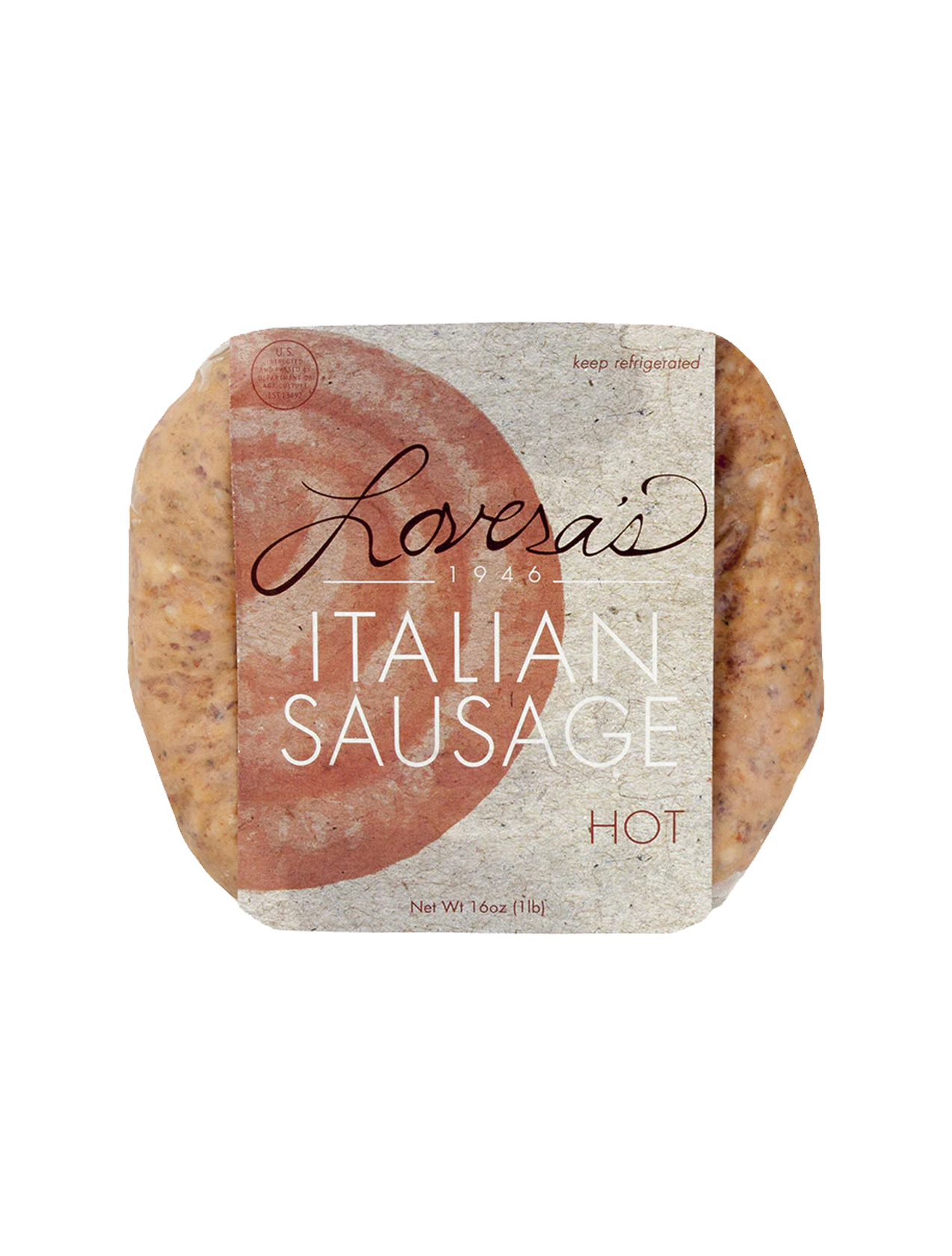 Lovera's Hot Italian Style Sausage | Ditalia Fine Italian Imports ...