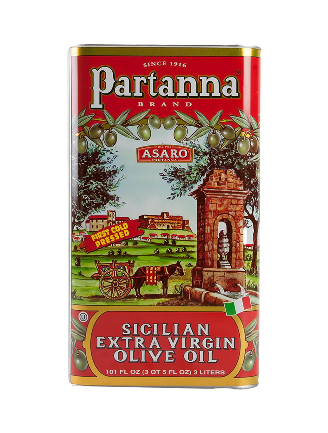 Partanna Extra Virgin Olive Oil | Ditalia Fine Italian Imports ...