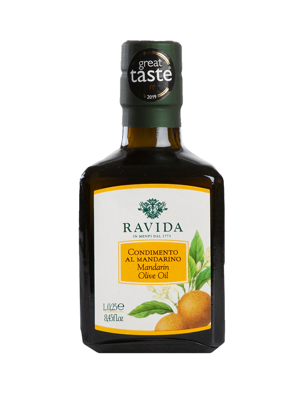 RAVIDA Mandarin Olive Oil | Sicilian Extra Virgin Olive Oil | Ditalia ...