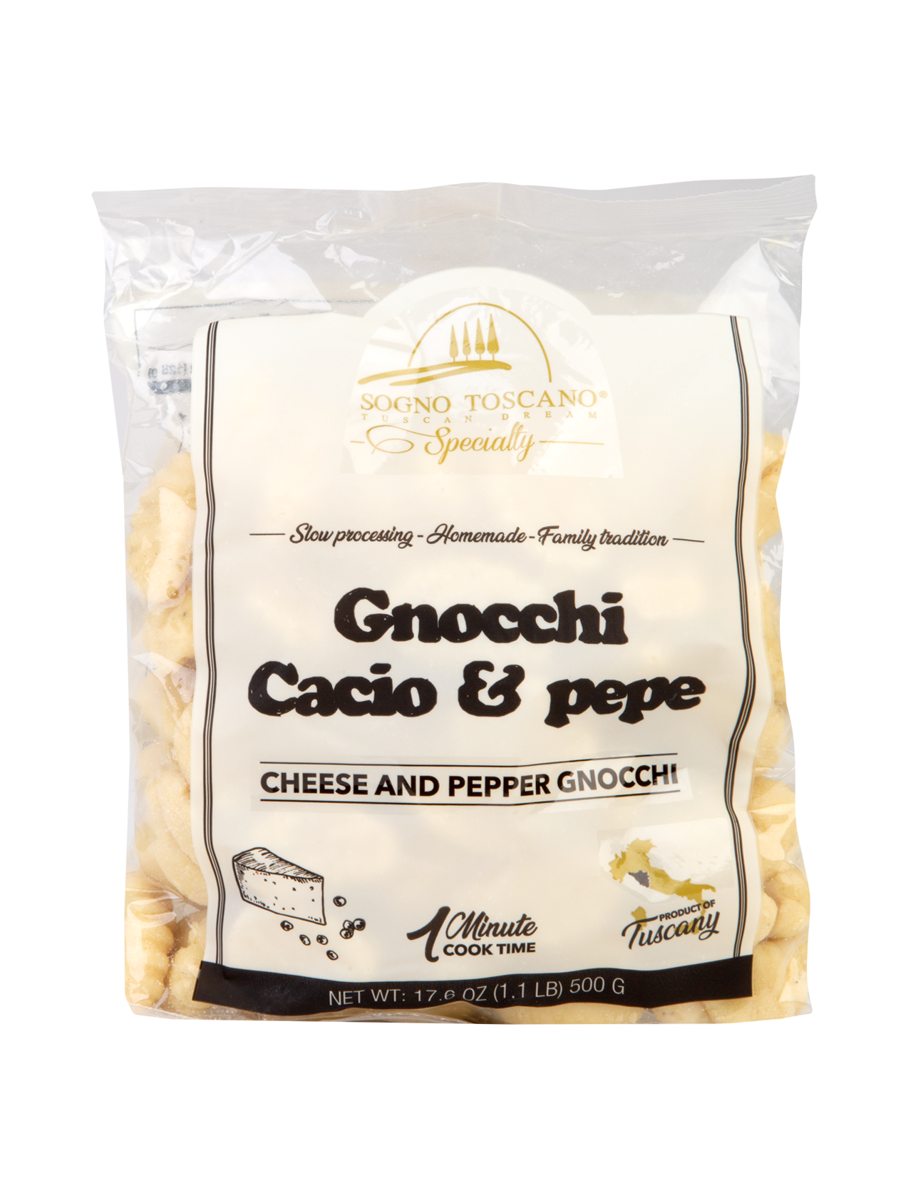 Sogno Toscano Cacio e Pepe Gnocchi | Ditalia Fine Italian Imports ...