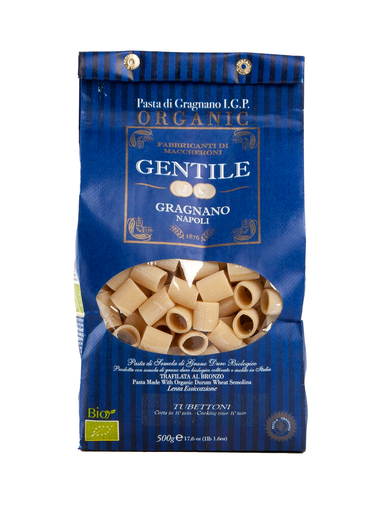 Gentile Pasta di Gragnano IGP Tubettoni | Ditalia Italian Imports ...