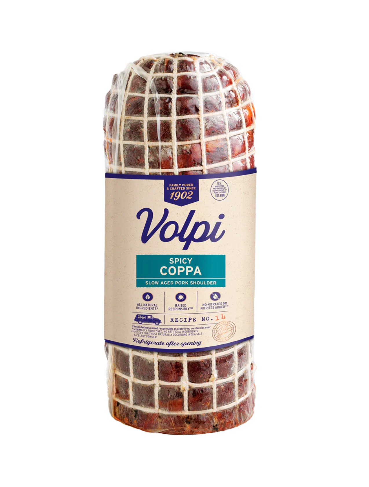 Volpi Cured Hot Coppa | Salumi | Ditalia Fine Italian Imports – Ditalia ...