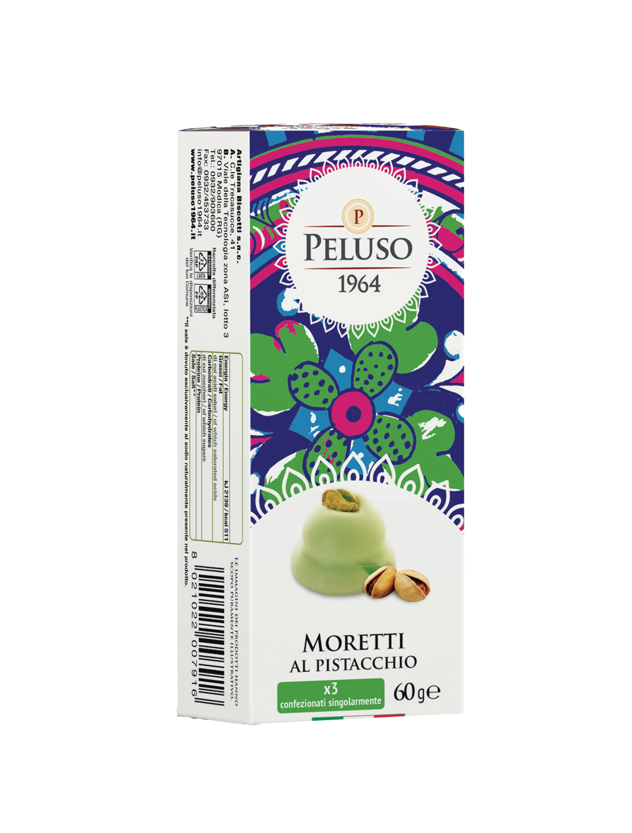 Peluso Sicilian Pistachio Moretti Cookies | Ditalia Imports – Ditalia ...