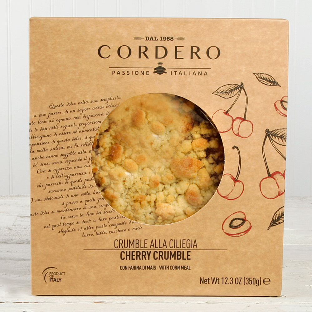 Cordero Cherry Crumble Torta | Ditalia Italian Imports – Ditalia ...