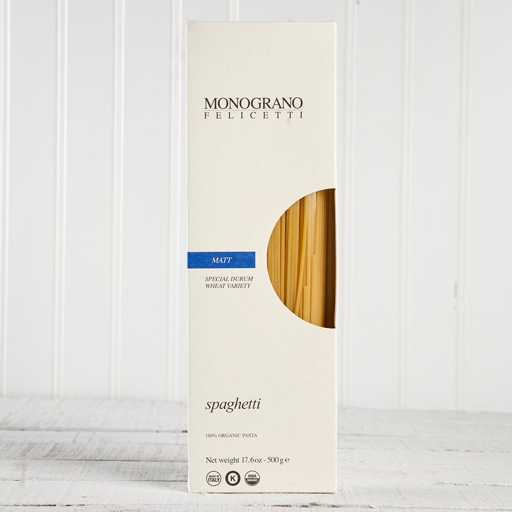 Monograno Matt Organic Spaghetti Pasta by Felicetti | DITALIA – Ditalia ...