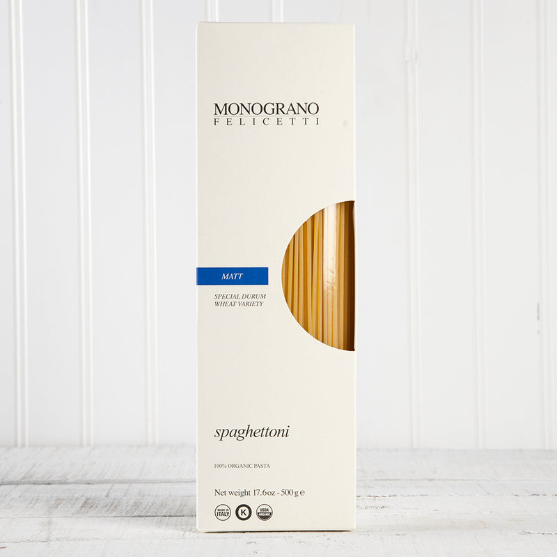 Monograno Matt Organic Spaghettoni Pasta by Felicetti | DITALIA – Ditalia