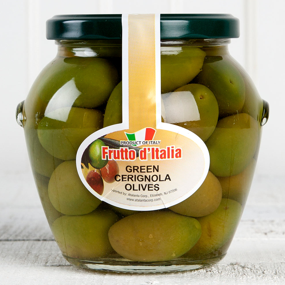 Frutto d'Italia Green Cerignola Olives | Ditalia Fine Italian Imports ...