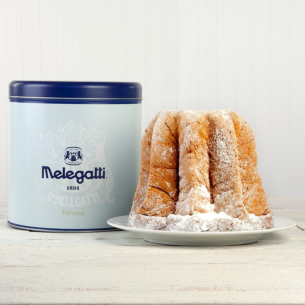 Melegatti Pandoro Cake in Gift Tin | Ditalia Fine Italian Imports ...