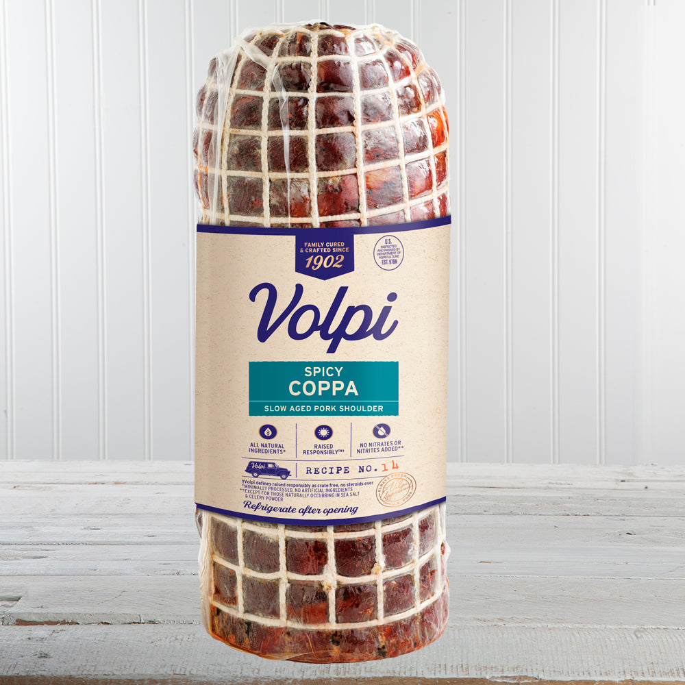 Volpi Cured Hot Coppa | Salumi | Ditalia Fine Italian Imports – Ditalia ...
