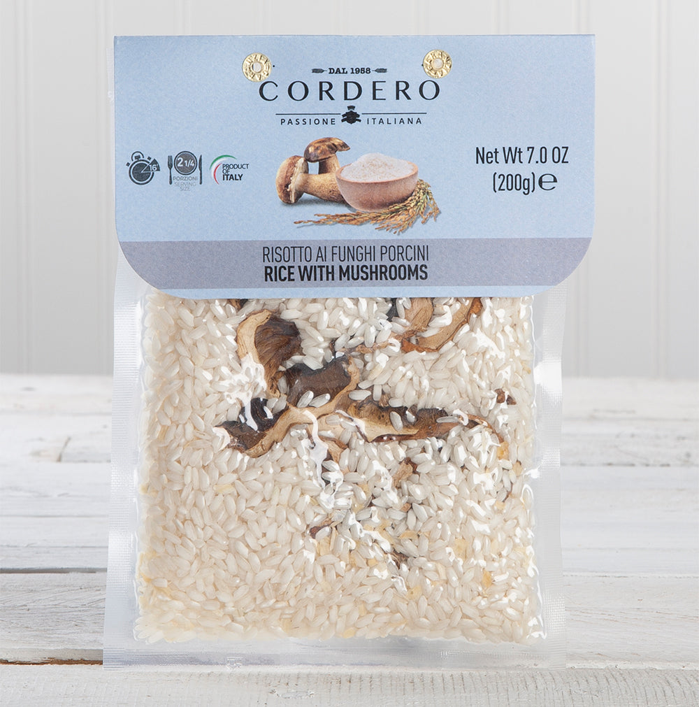 Cordero Carnaroli Risotto with Porcini Mushrooms | Ditalia – Ditalia ...