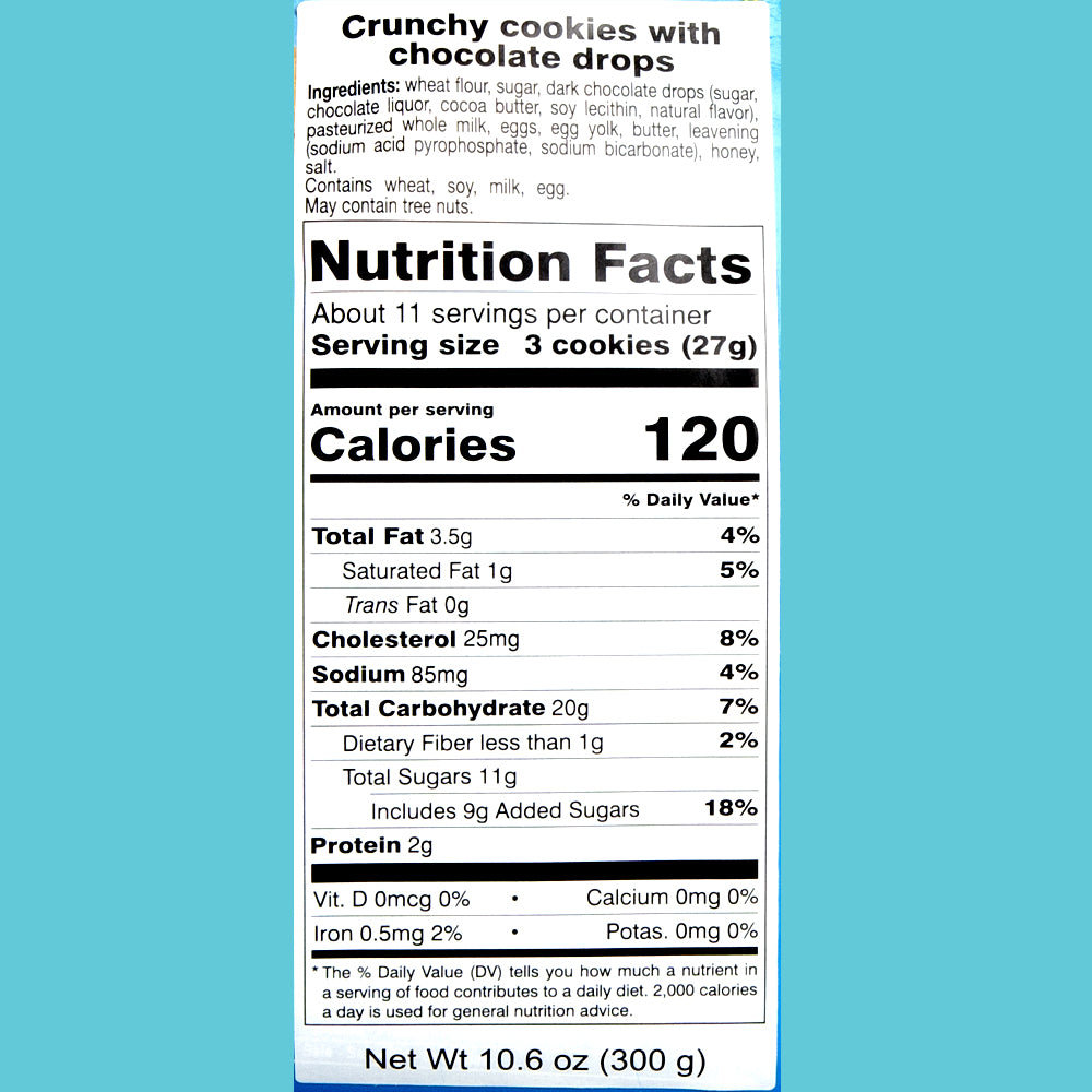 Colussi Crunchy Chocolate Italian Cantuccini Cookies | Ditalia