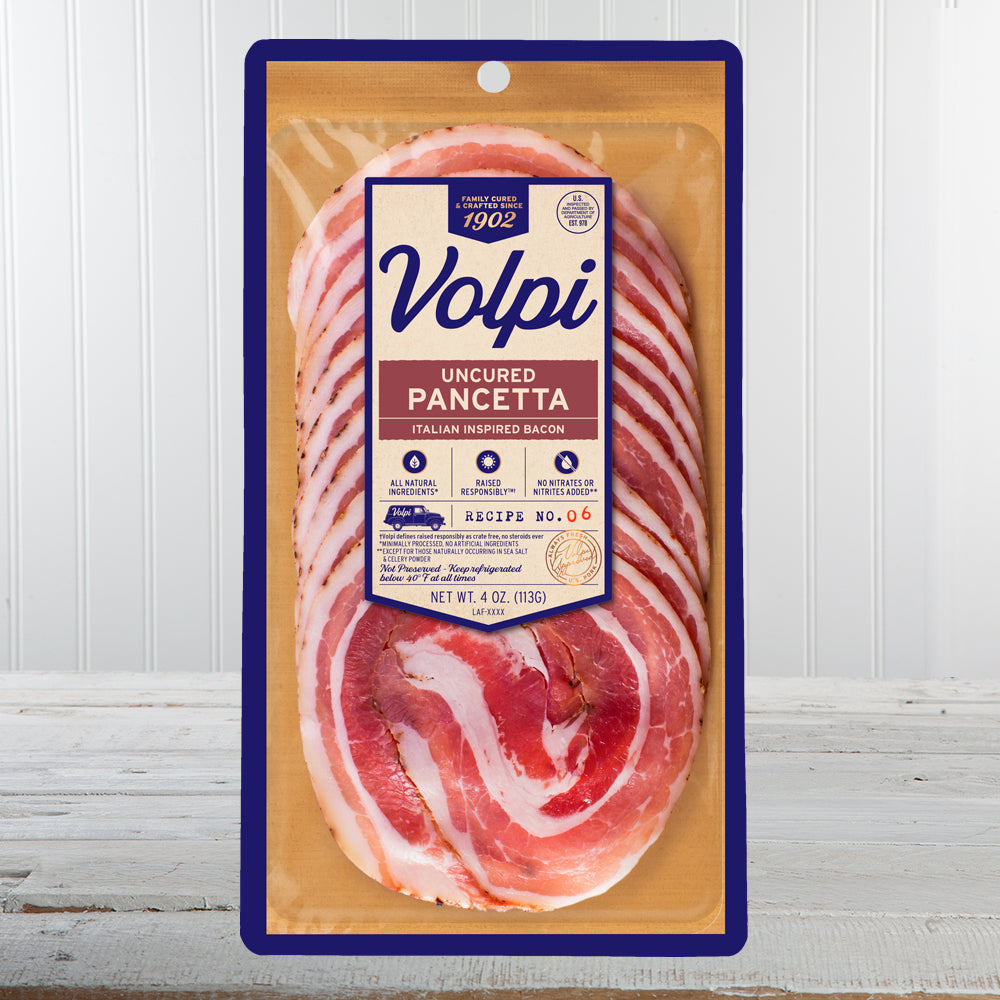 Volpi Pancetta Sliced | Salumi | Ditalia Fine Italian Imports