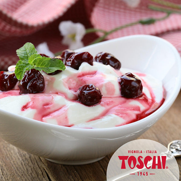 Toschi Amarena Black Cherries in Syrup | Available to buy from DITALIA ...