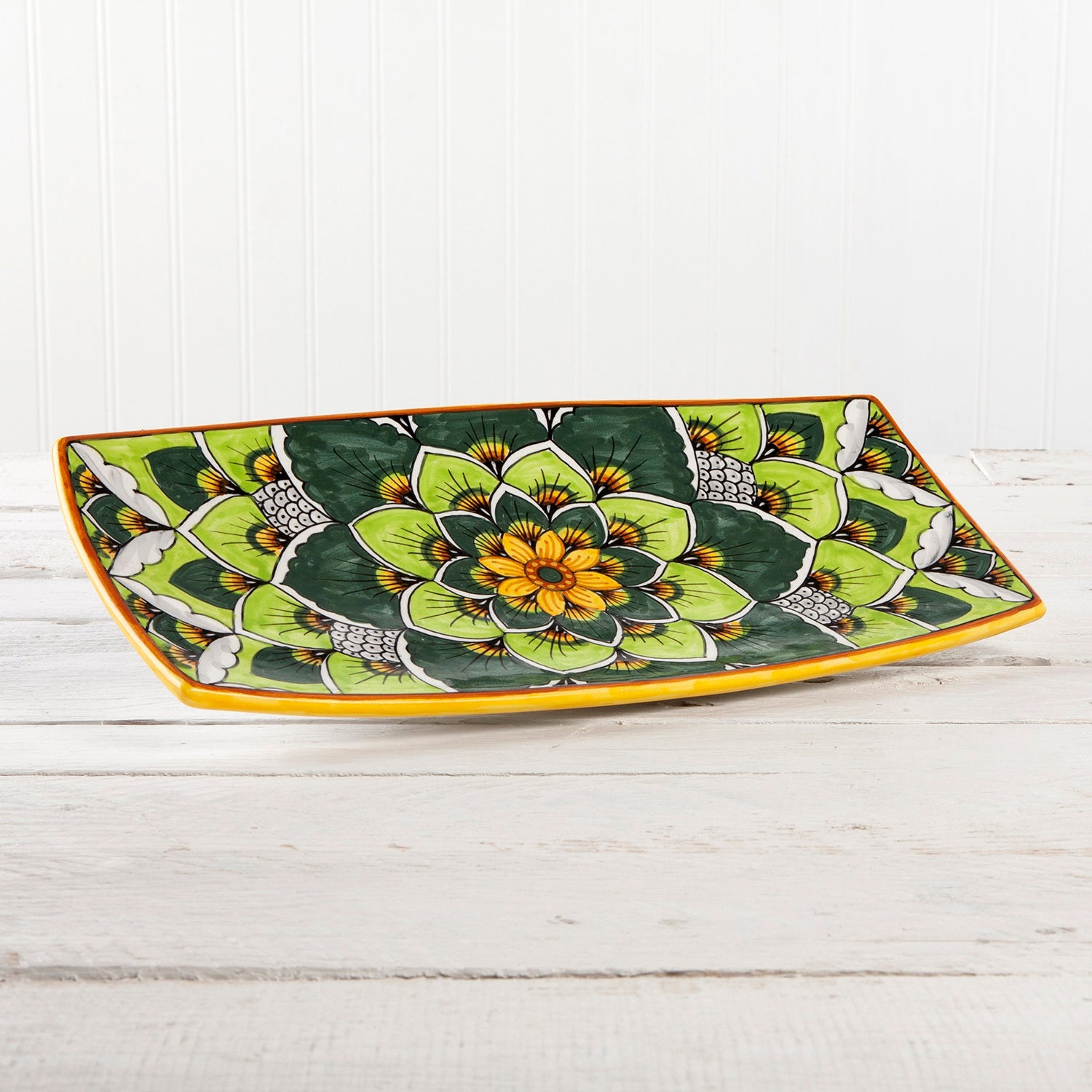 Geribi Deruta Sushi Plate | Italian Pottery | Buy Online at Ditalia ...