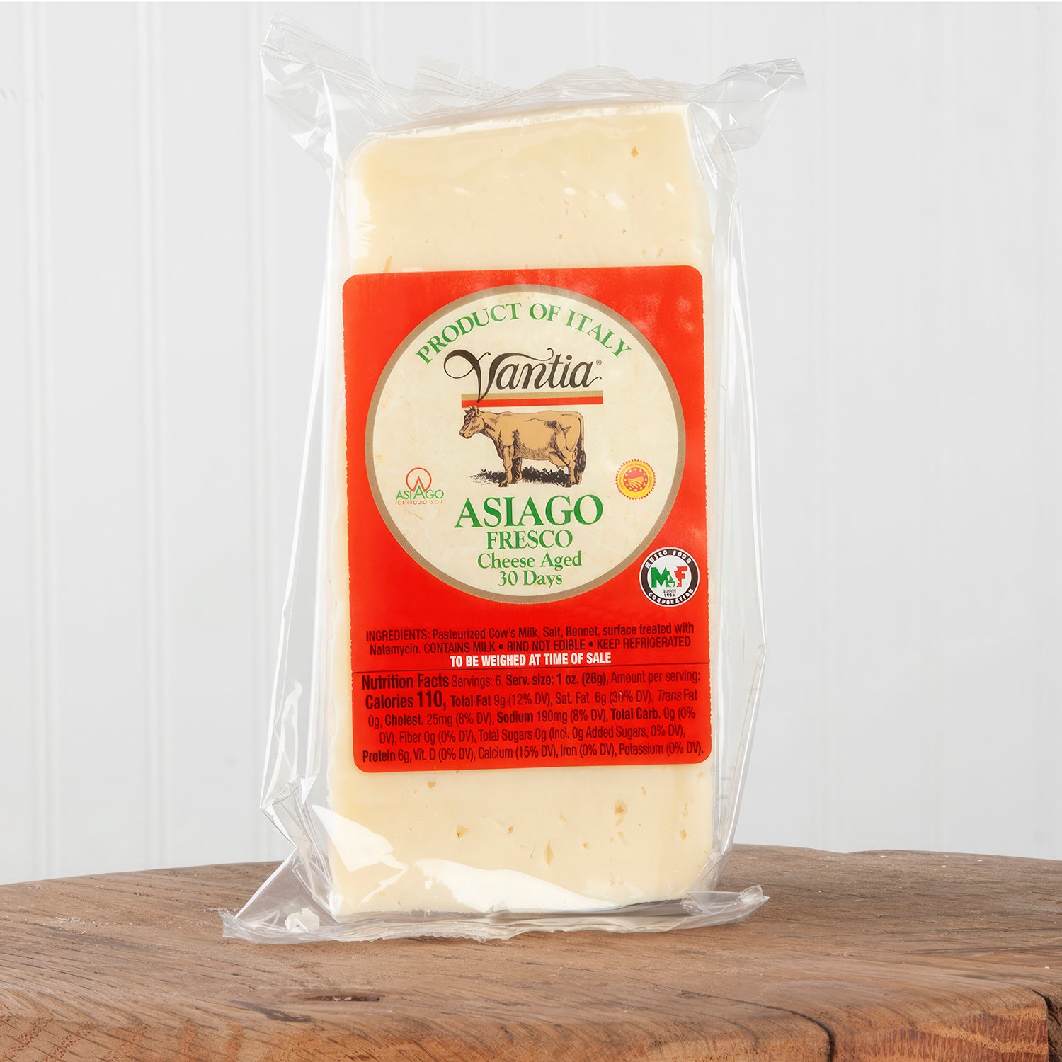Vantia Fresh Asiago Fresco | Ditalia Fine Italian Imports